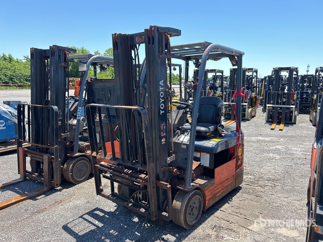 2021 Toyota 8FBE18U 2900 lb Electric Forklift (Inoperable) | Ritchie ...