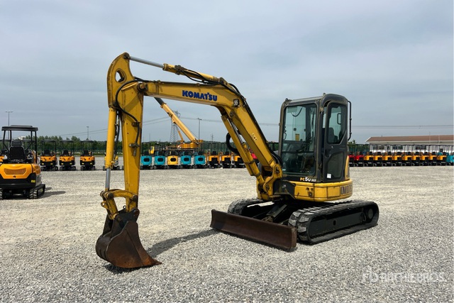 2008 Komatsu PC50MR-2 Mini Excavator | Ritchie Bros. Auctioneers