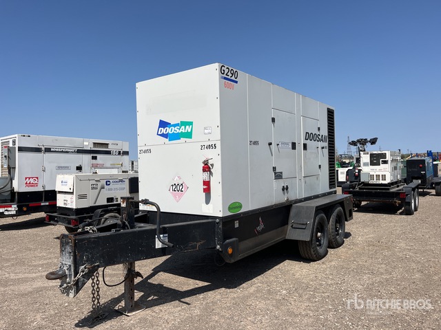 2015 Doosan G290 272 kW Mobile Generator Set | Ritchie Bros. Auctioneers