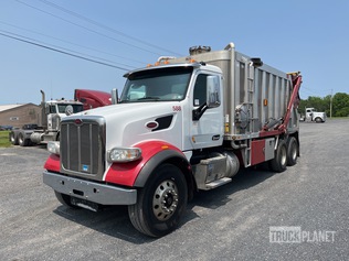 2017 Peterbilt 567 6x4 Waste Collection Truck with Liquid Vac Tanks in ...