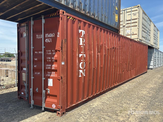 40 ft High Cube Storage Container | Ritchie Bros. Auctioneers