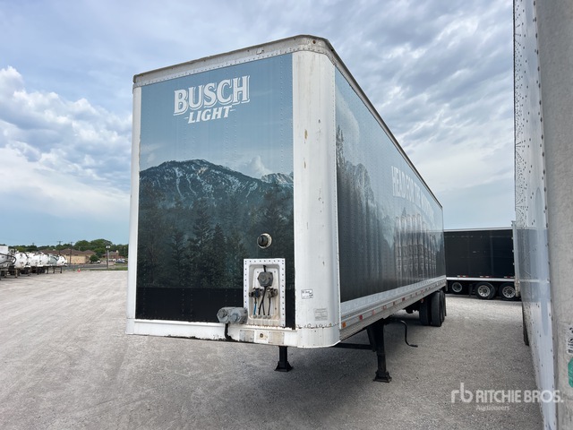 1992 Trailmobile 45 ft x 96 in T/A Semi-remorque fourgon | Ritchie Bros ...