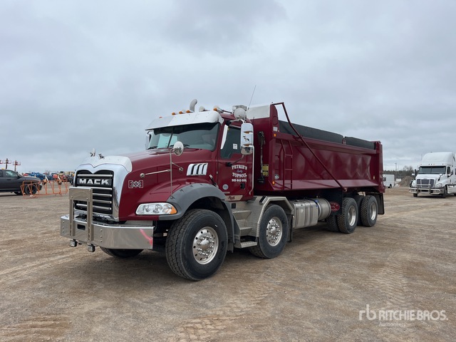 2021 Mack Granite GR64B 8x4 Twin-Steer Camion à benne tandem | Ritchie ...