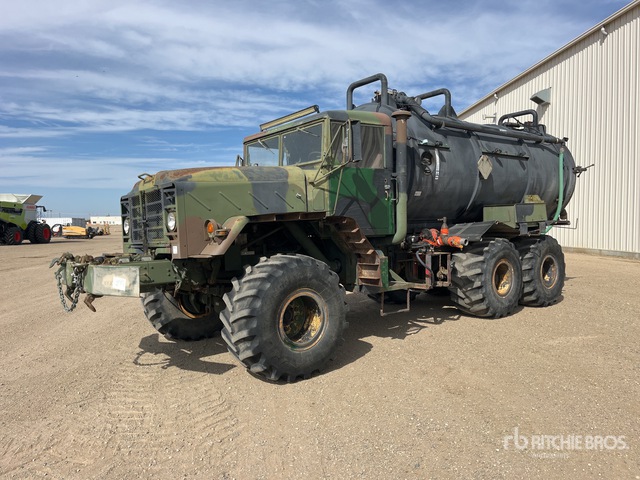 1991 BMY M925A2 6x6 Septic Tanker Truck | Ritchie Bros. Auctioneers