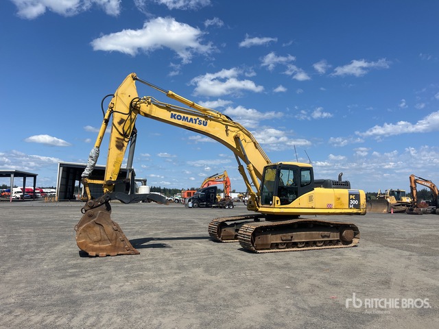 2007 Komatsu PC300LC-7E0 Tracked Excavator | Ritchie Bros. Auctioneers