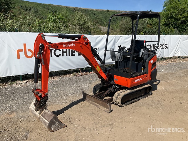 2018 Kubota KX015-4 Mini Excavator | Ritchie Bros. Auctioneers
