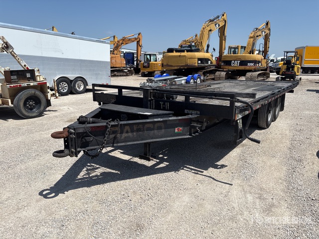 2017 Novae Corp. ST10222D0T2A-B-150 22 ft T/A Tilt Deck Trailer ...