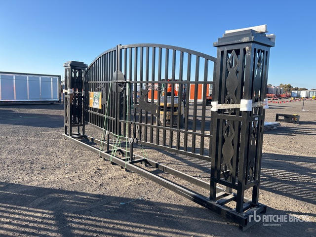 Suihe 20 ft Bi-Parting Driveway Gate (Unused) | Ritchie Bros. Auctioneers