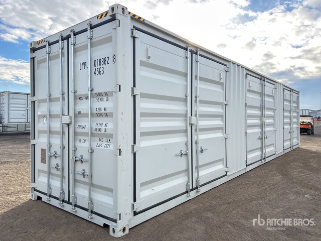 2024 40 ft High Cube Multi-Door Storage Container | Ritchie Bros ...