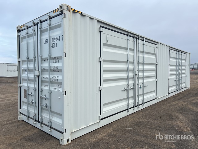 2025 40 ft High Cube Multi-Door Storage Container | Ritchie Bros ...