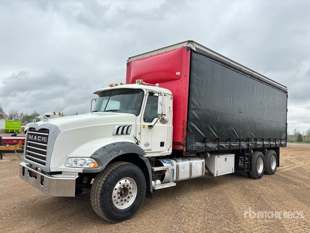 2016 Mack GU813 6x4 Bore Truck Tautliner Truck | Ritchie Bros. Auctioneers