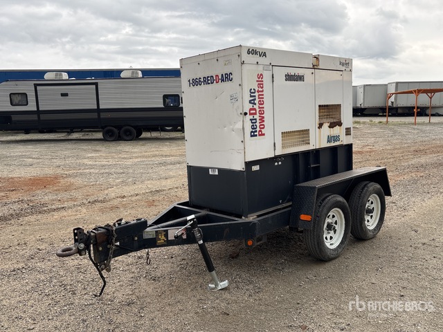 2017 Yamabiko DGM60MK 48 kW Mobile Generator Set | Ritchie Bros ...