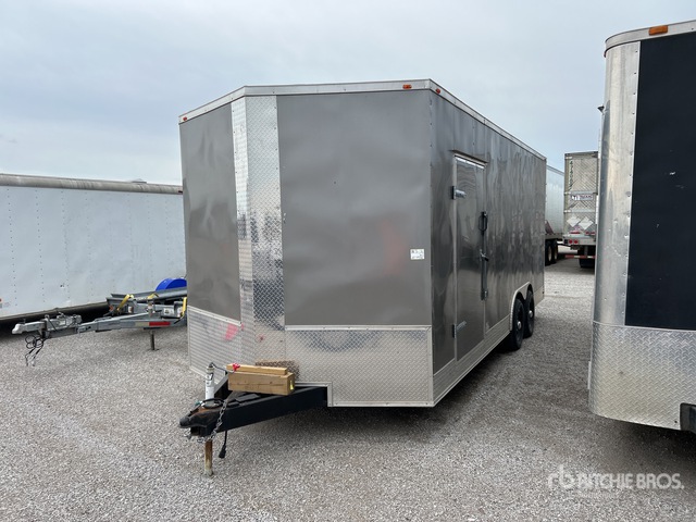 2024 HIGH COUNTRY CARGO 8.5X20TA3 14 ft T/A Spray Foam Enclosed Trailer ...