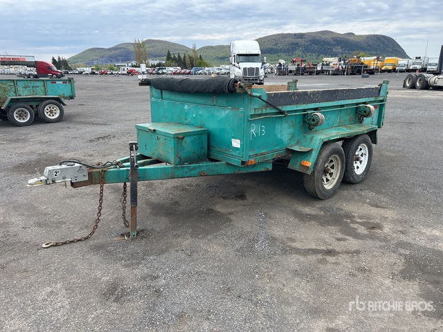 Custom Built 10 ft T/A Tipping Utility Trailer | Ritchie Bros. Auctioneers