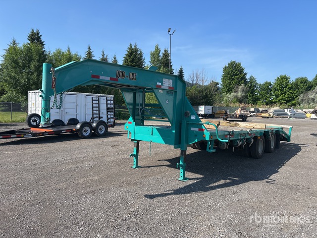 2005 Load Max LPG22 22 ft T/A Gooseneck Equipment Trailer | Ritchie ...