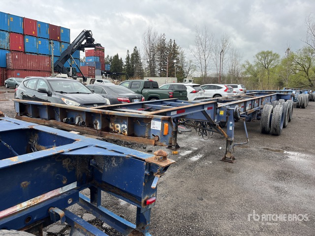 1994 Mond 40 ft Tri/A Retractable Container Trailer | Ritchie Bros ...