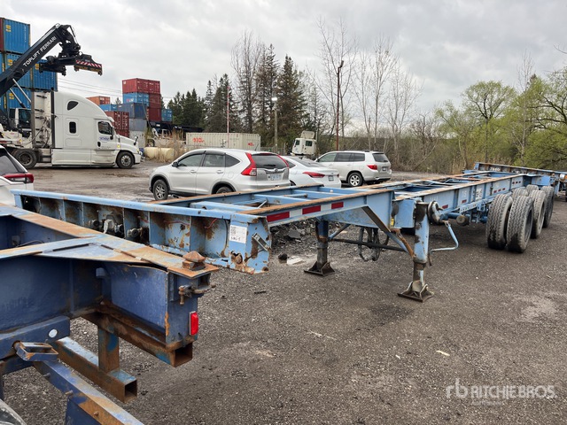 1994 Mond 40 ft Tri/A Extendable Container Trailer | Ritchie Bros ...