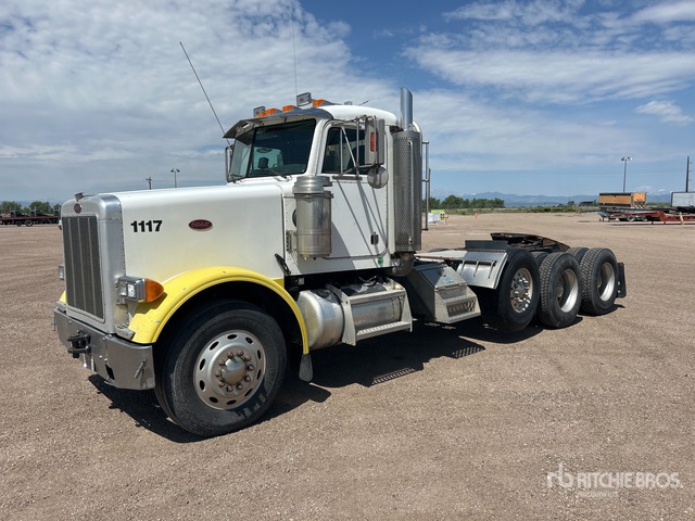 2001 Peterbilt 378 8x4 Tri/A Day Cab Truck Tractor | Ritchie Bros ...