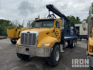 2007 Manitex PC20 Straight Boom on 2006 Peterbilt 335 8x4 Boom Truck in ...