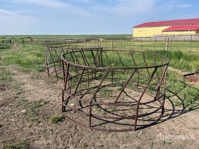 Quantity of (2) 8 ft Round Livestock Feeder | Ritchie Bros. Auctioneers