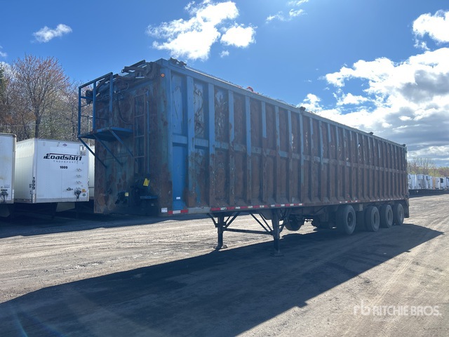 1990 Fabrex 53 ft Quad/A Moving Floor Trailer | Ritchie Bros. Auctioneers