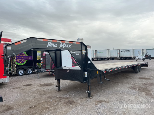2024 Trailmax MAX27-40 40 ft T/A Gooseneck Equipment Trailer | Ritchie ...