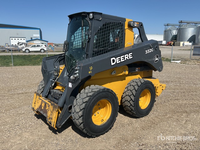 2017 John Deere 332G Two-Speed Skid Steer Loader | Ritchie Bros ...