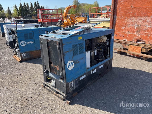 2009 Miller Big Blue Air Pak Skid-Mounted Multi-Process 3-in-1 Engine ...