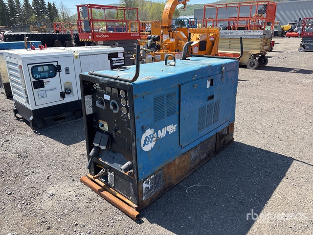 2009 Miller Big Blue Air Pak Skid-Mounted Multi-Process Engine Driven ...