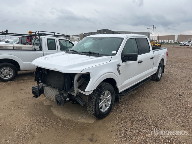 2021 Ford F150 XLT XLT 4x4 Crew Cab Ute (Inoperable) | Ritchie Bros ...