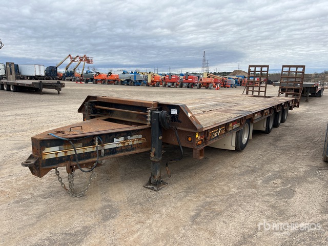 2007 Float King 40 ton 34 ft Tri/A Equipment Trailer | Ritchie Bros ...