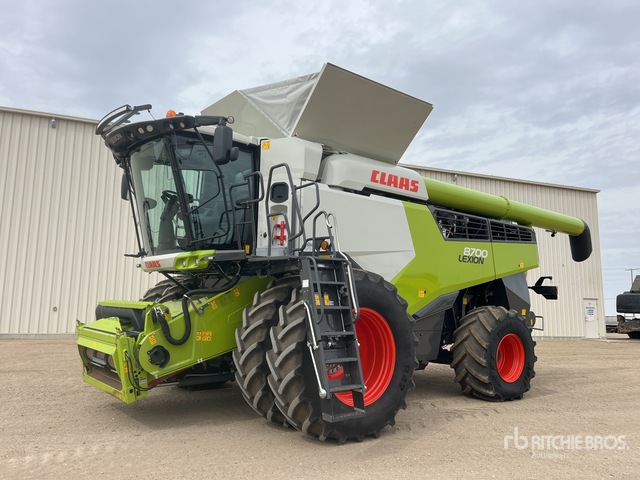 2021 Claas Lexion 8700 Combine Harvester | Ritchie Bros. Auctioneers