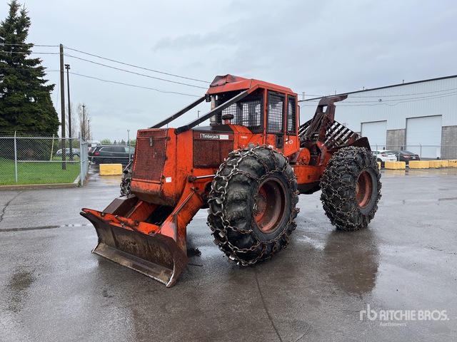 1991 Timberjack 380 4x4 Line Débardeuse | Ritchie Bros. Auctioneers