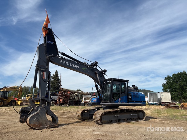 2016 Falcon 1180 Hours On Winch Winch Assist Tethering Excavator on ...