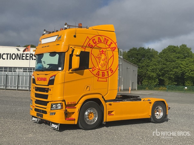 Scania R540 4x2 S/A Sleeper Truck Tractor | Ritchie Bros. Auctioneers