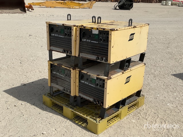 Quantity of (4) ESAB LHF 615 Electric Welder | Ritchie Bros. Auctioneers