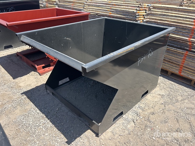 2025 Kit Containers 1.5YFT-SST Skid Steer Dump Hopper | Ritchie Bros ...