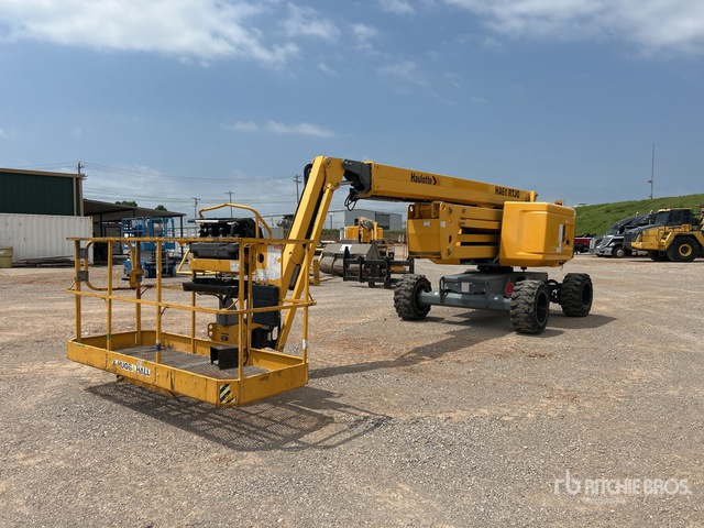 2018 Haulotte HA61RTJO 4WD Diesel Articulating Boom Lift | Ritchie Bros. Auctioneers