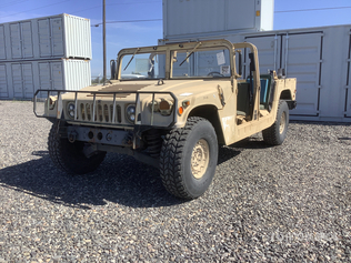 Surplus 2009 AM General M1097R1 HMMWV 4 Door w/Truck Body in Hermiston ...