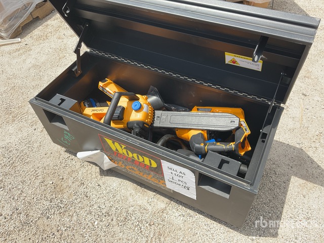 Wood Tuff Tow 48" Box w/ 7 PC Cub Cadet Tool Kit | Ritchie Bros ...