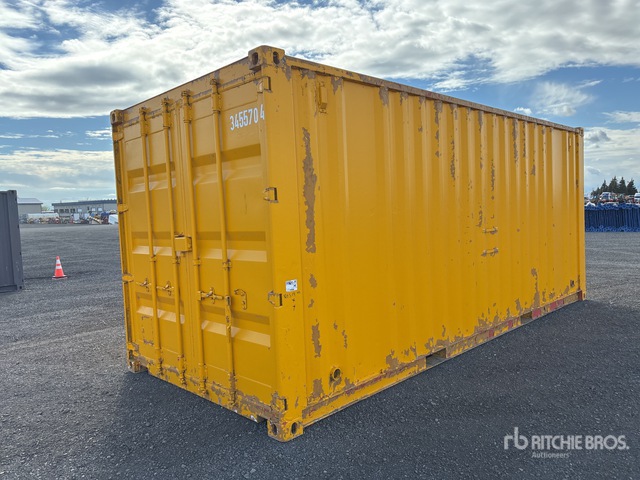 20 ft Standard Double-Ended Open-Sided Storage Container | Ritchie Bros ...