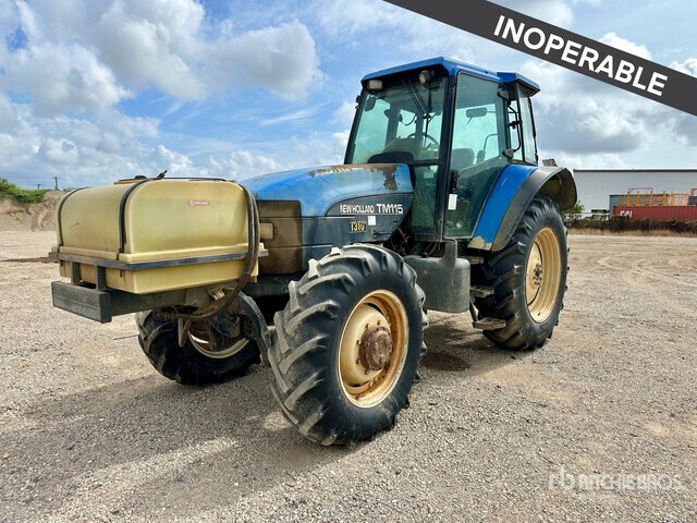 New Holland TM115 4WD Tractor (Inoperable) | Ritchie Bros. Auctioneers