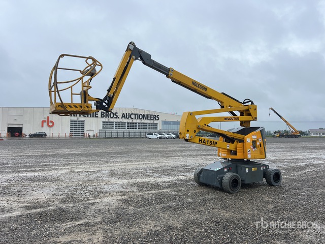 2008 Haulotte HA15IP Electric Articulating Boom Lift | Ritchie Bros. Auctioneers