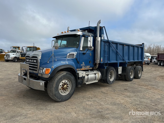 2007 Mack CV713 8x4 Tri/A Dump Truck | Ritchie Bros. Auctioneers