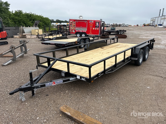 2025 Double A 8320T 20 ft T/A Utility Trailer (Unused) | Ritchie Bros ...