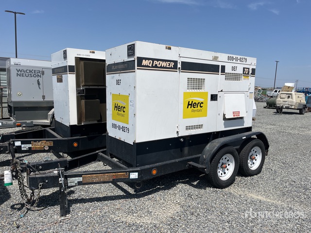 2016 Multiquip DCA-70SSIU4F 56 kW Mobile Generator Set | Ritchie Bros ...