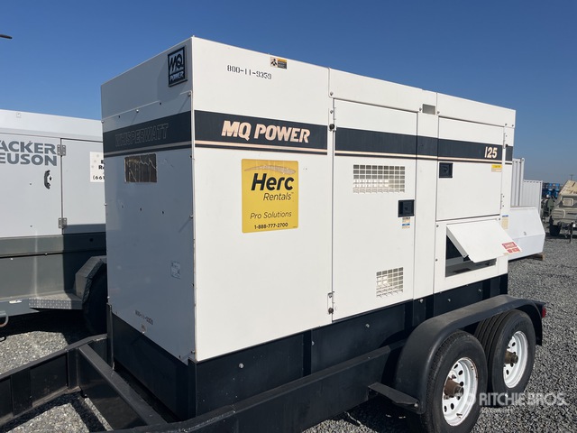 2016 Multiquip DCA125SSIU4F 100 kW Mobile Generator Set | Ritchie Bros ...