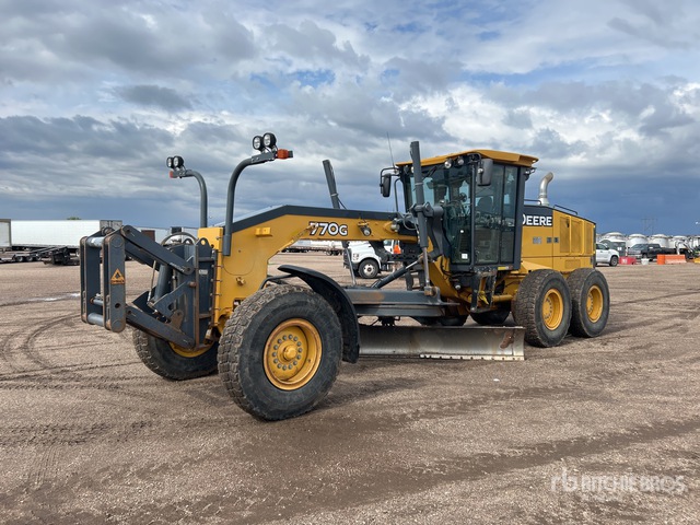 2012 John Deere 770G Motor Grader | Ritchie Bros. Auctioneers