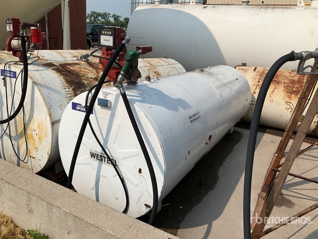 2007 Westeel 1000 gal Steel Diesel Fuel Tank | Ritchie Bros. Auctioneers