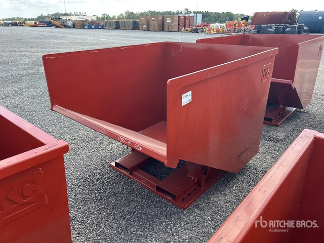 2025 Kit Containers SDH3YLD 6 ft 3 cu yd Self-Dumping Hopper (Unused ...